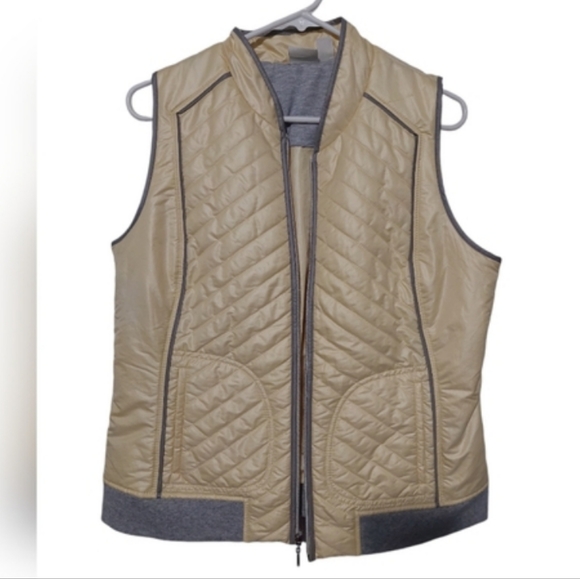 Chico's | Jackets & Coats | Zenergy By Chicos Francine Soft Yellow Grey ...